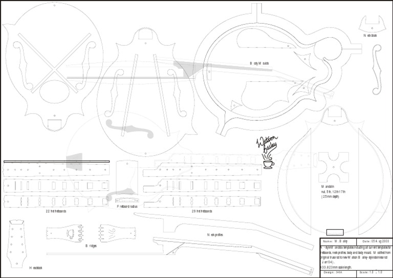 Mandola A-Style Plans PDF | PDF