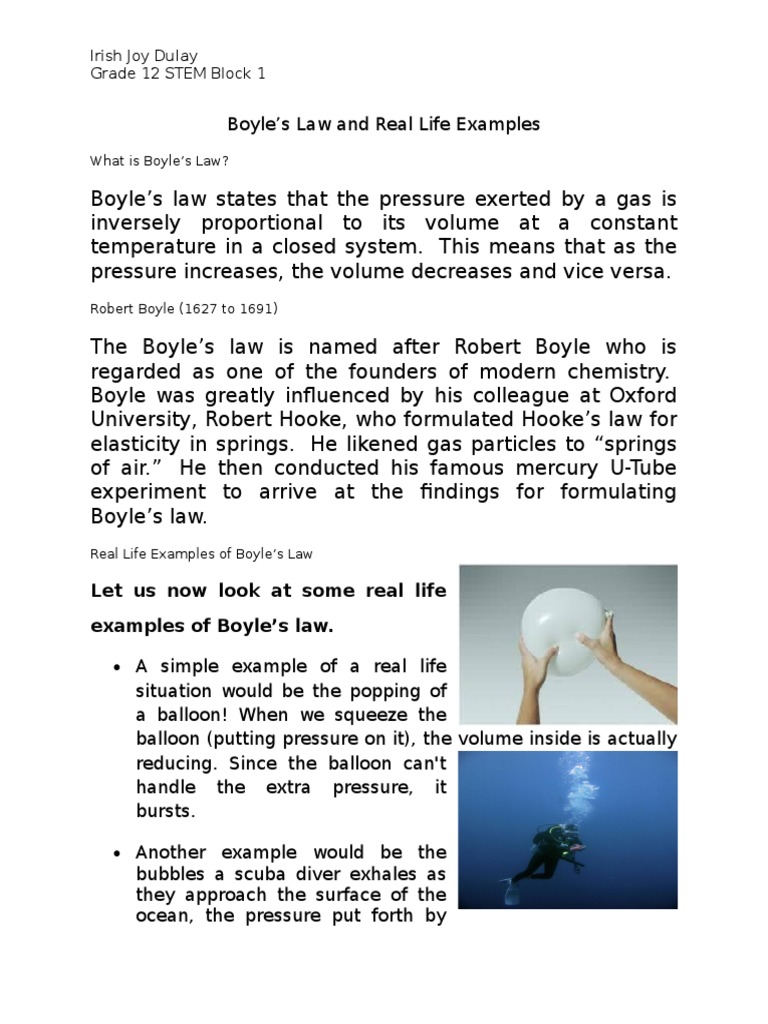 Irish Joy Dulay Grade 12 STEM Block 1: Let Us Now Look at Some Real ...