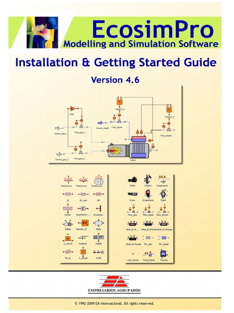 EcosimPro 4 6 Installation and Getting Started | PDF | Microsoft Visual Studio | Installation ...