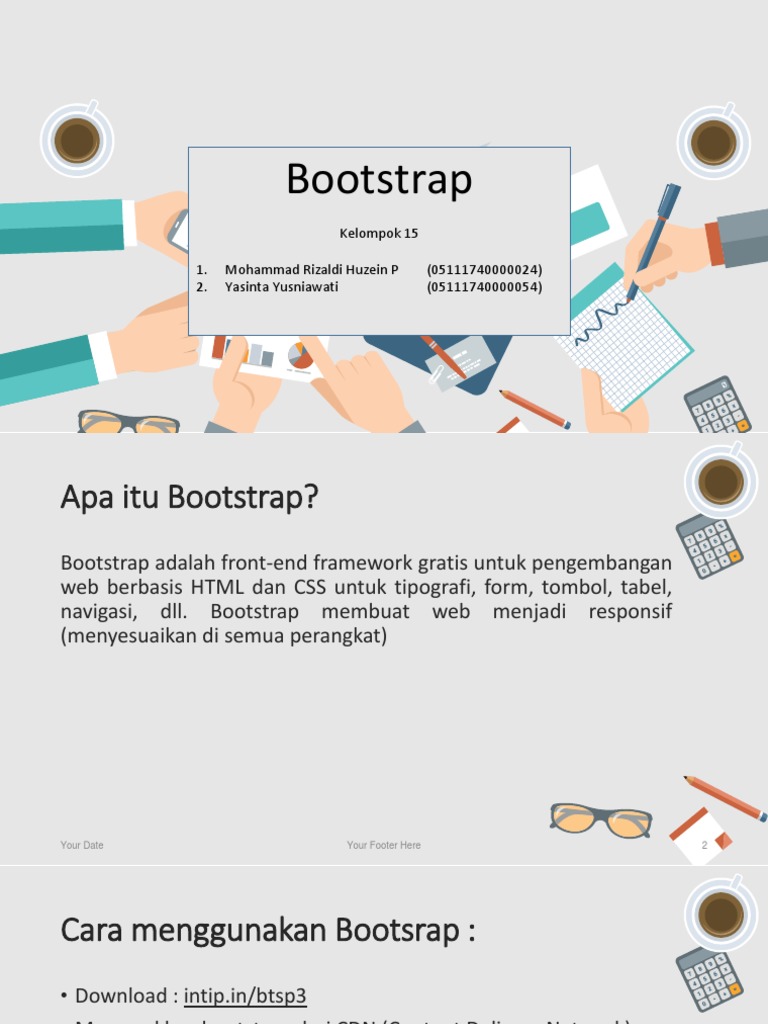 Bootstrap Presentasi | PDF