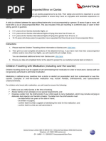Unaccompanied Minor Form | PDF