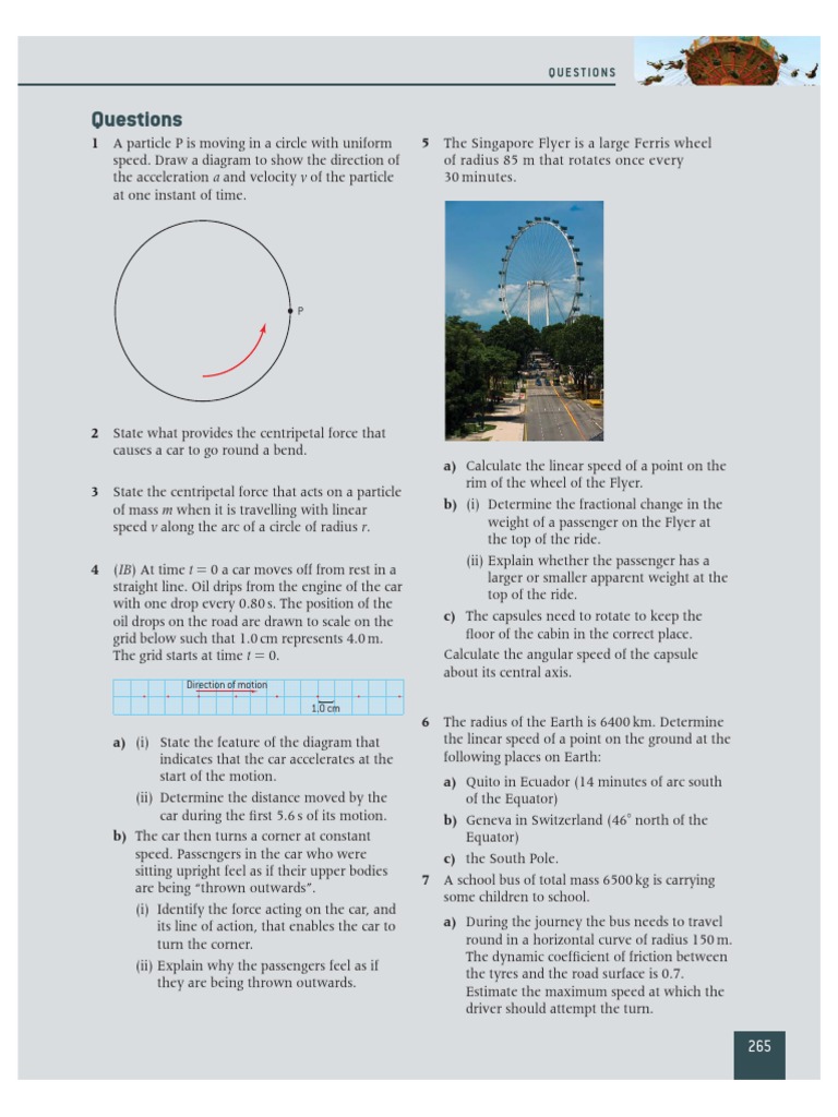 6 Circular Oxford | PDF | Orbit | Acceleration