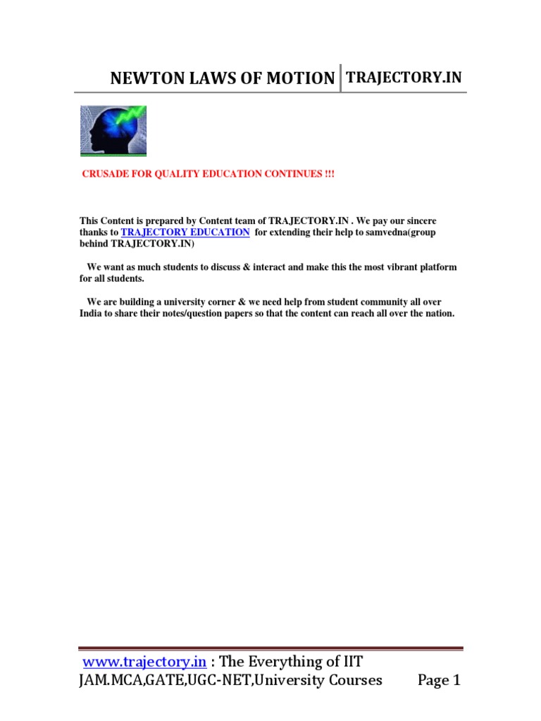 Understanding Newton's Laws of Motion: An In-Depth Explanation of Force ...