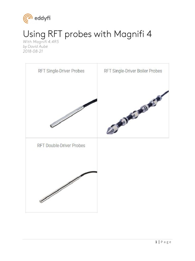 Using RFT Probes With Magnifi 4 v.01 | PDF | Amplitude | Calibration