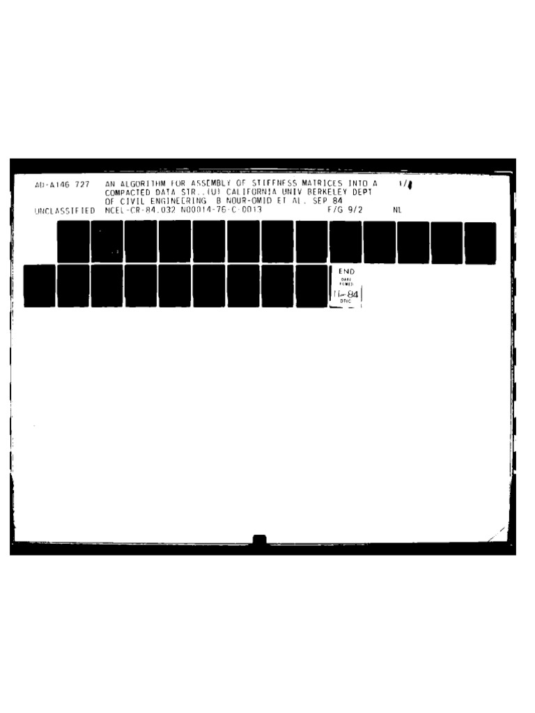 Stiffness Matrix Assembly Algorithm | PDF | Matrix (Mathematics ...