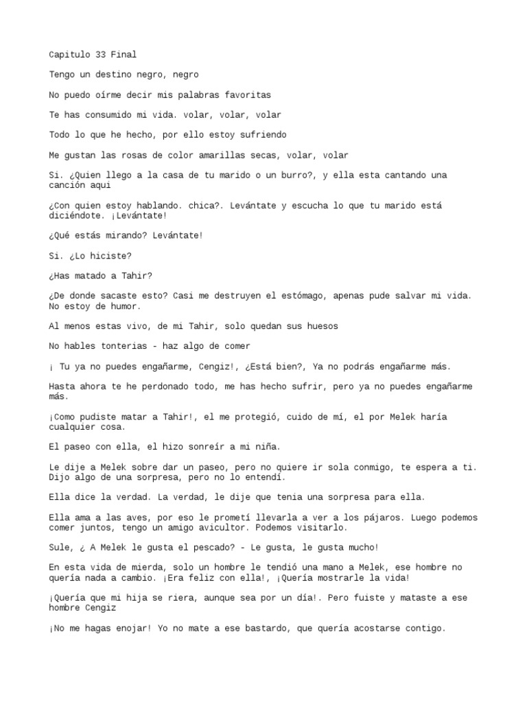 Anne 33 Bölüm Final - Es | PDF | Ocio