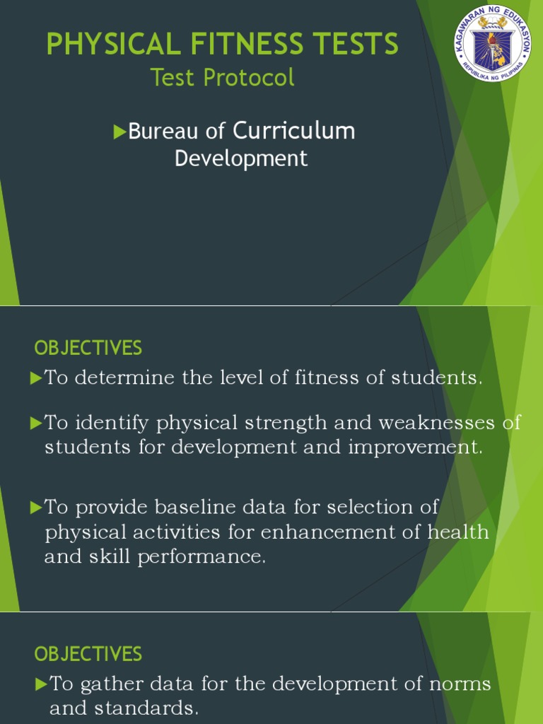 Physical Fitness Tests Protocol 101 | PDF | Physical Fitness | Test ...