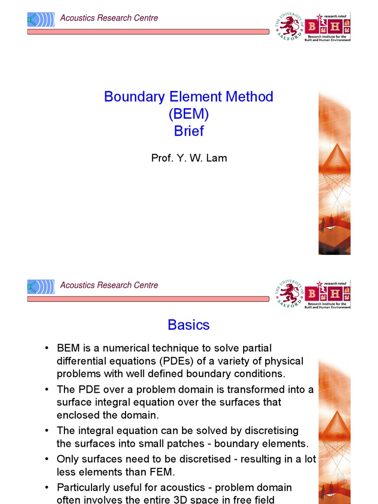 Boundary Element Method-CSA | PDF | Partial Differential Equation | Boundary Element Method