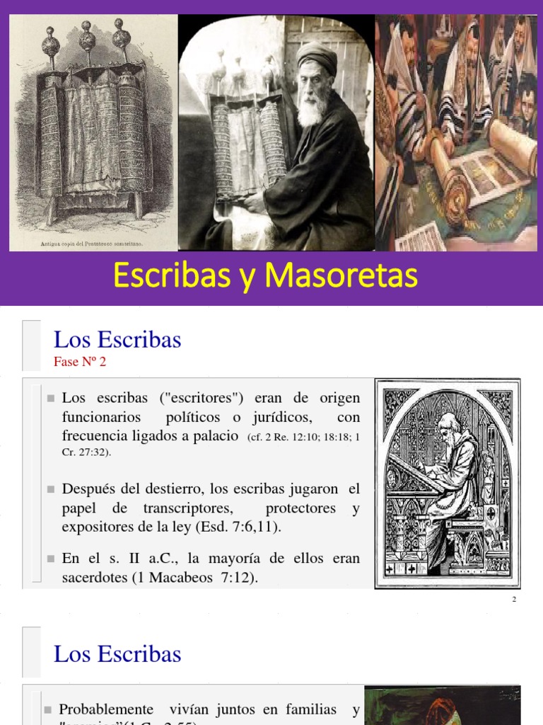 Escribas y Masoretas | Talmud | Judaísmo