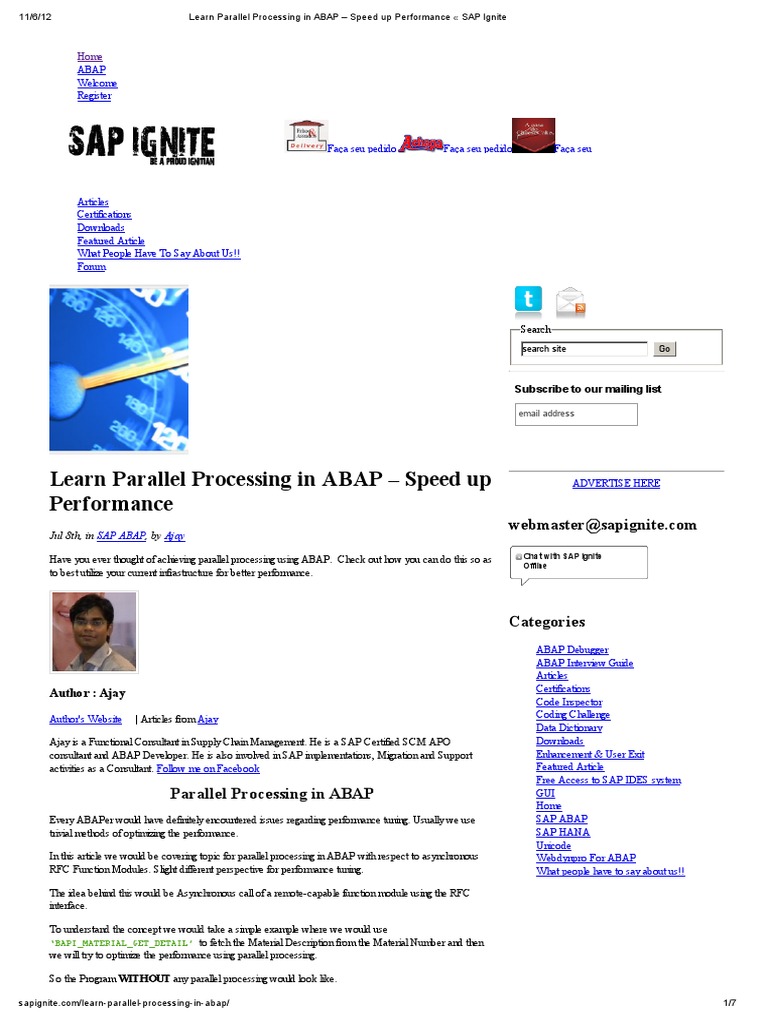 Calling RFC Function Modules in ABAP | PDF | Subroutine | Software Engineering