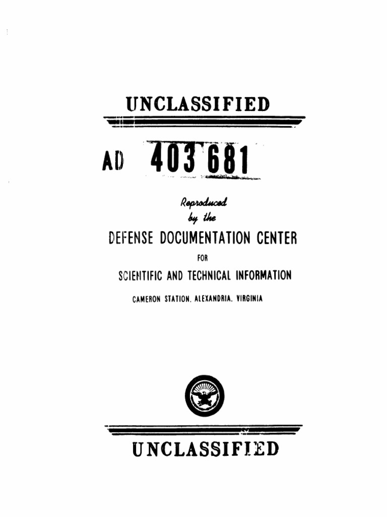 Unclassified: Defense Documentation Center | PDF | Heat Treating | Titanium