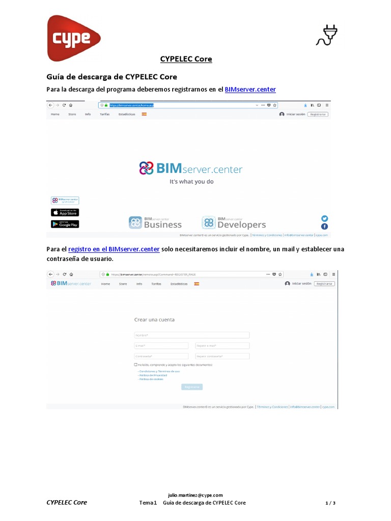 Tema01 Descarga Cypelec Core | PDF
