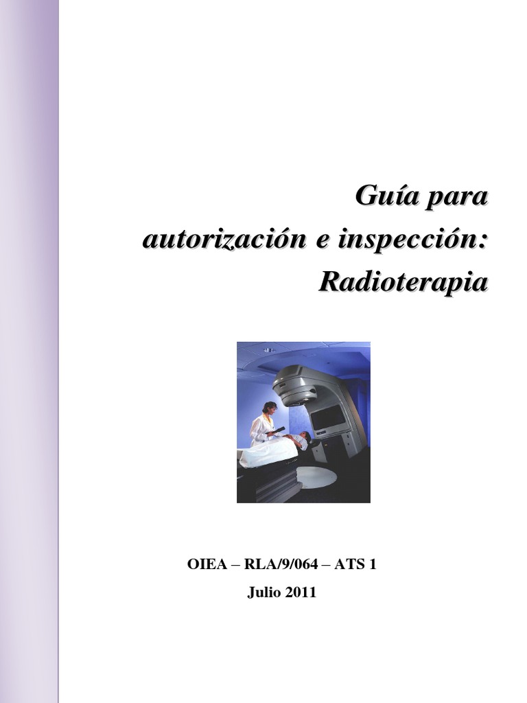 Guía Radioterapia | PDF | Dosimetría | Terapia de radiación