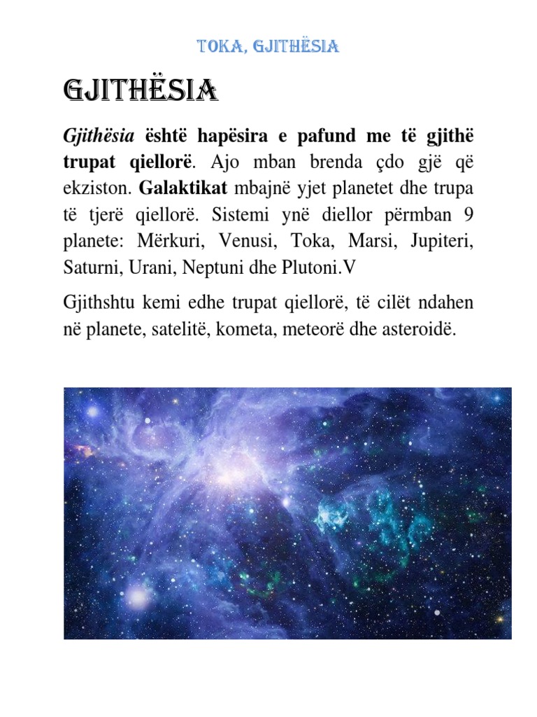 Gjithësia | PDF