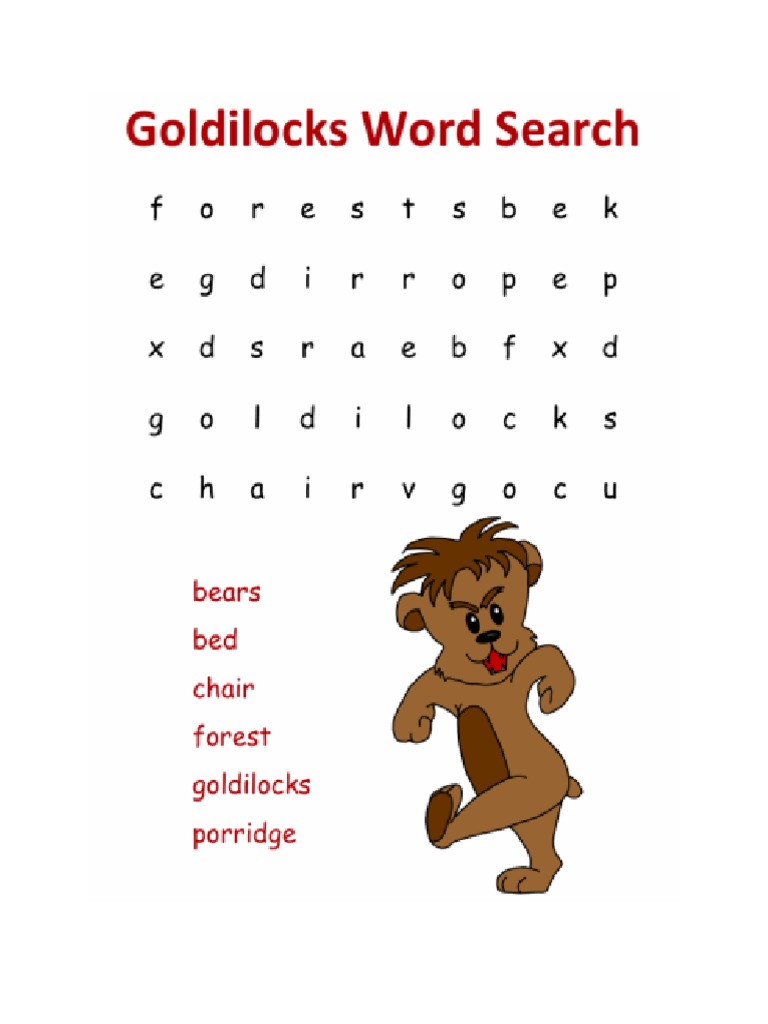 Goldilocks Puzzle | PDF