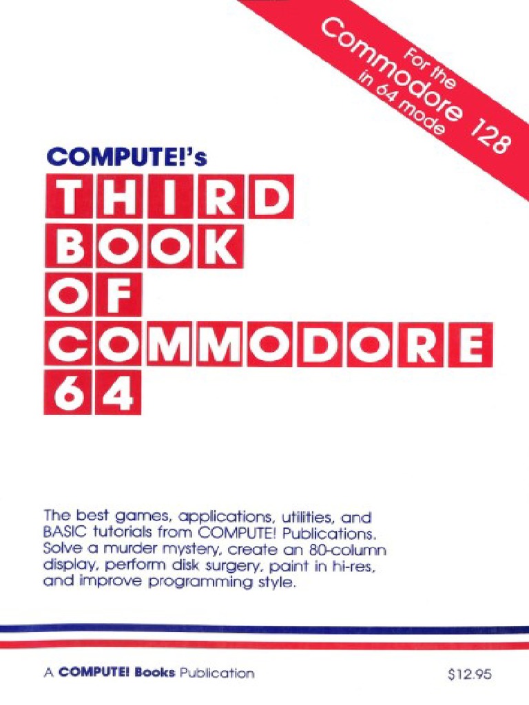 Compute's Third Book of Commodore 64 PDF | PDF | Array Data Structure ...