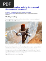 Shield Routing Through Zero Sequence CT | PDF