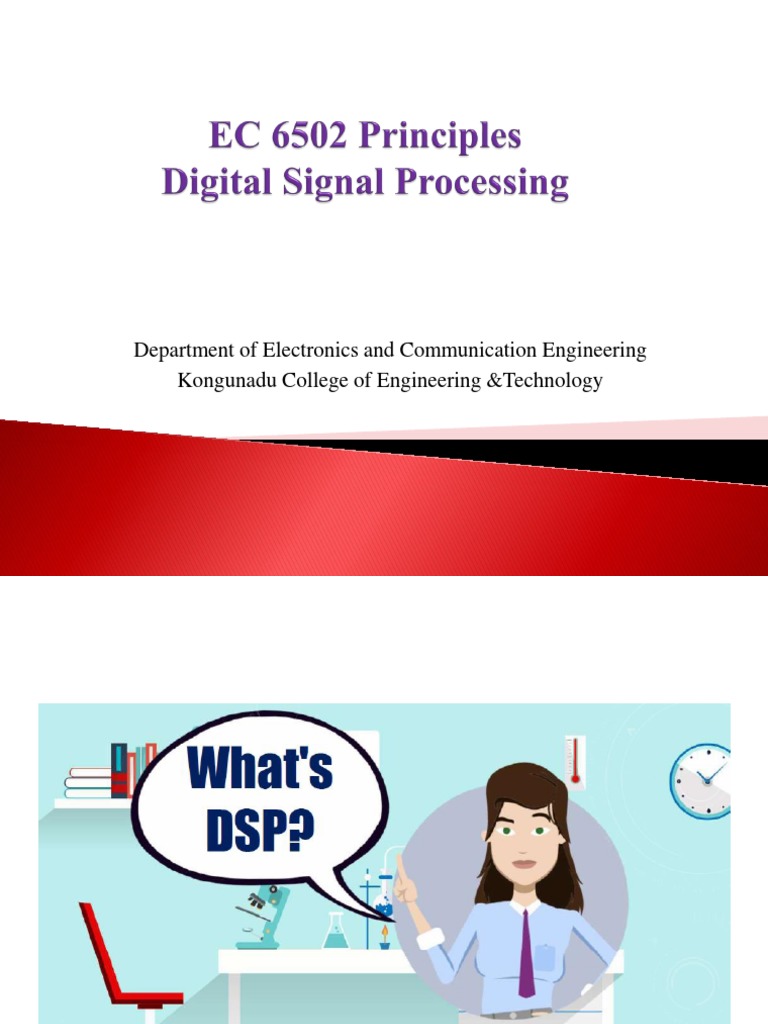 Digital Signal Processing Introduction Part | PDF | Digital Signal Processing | Discrete Fourier ...