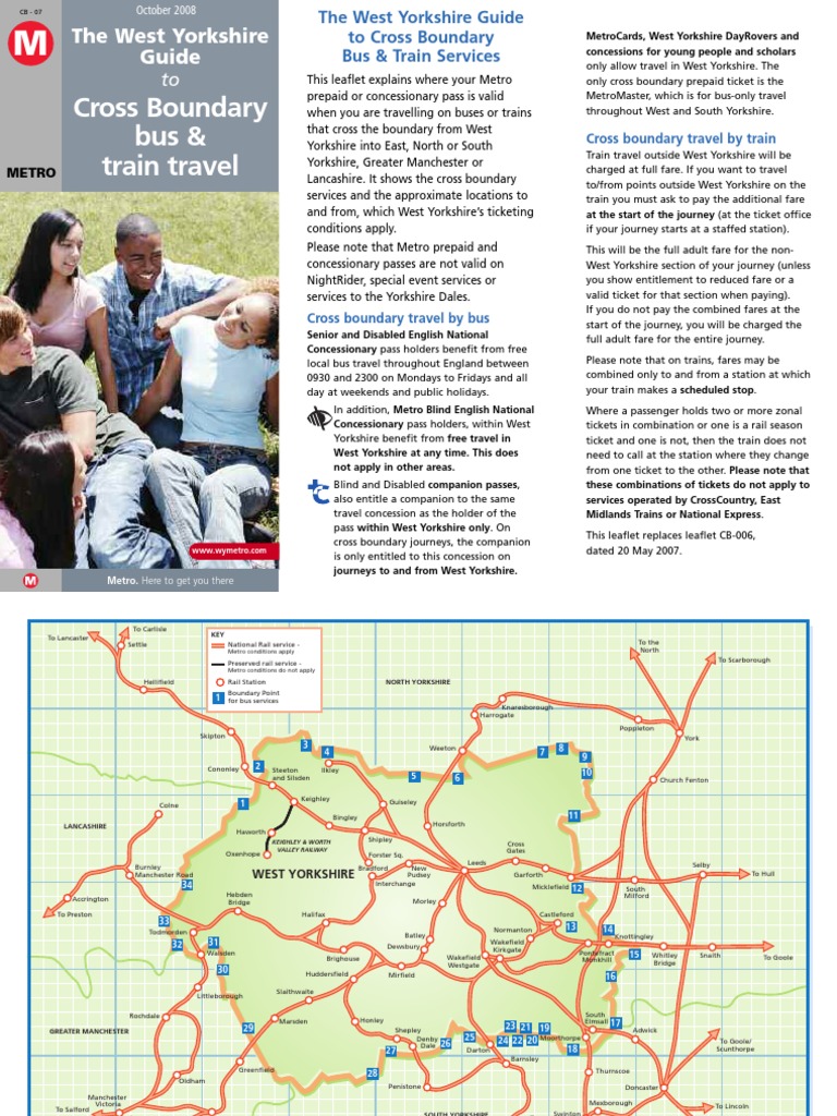 Cross Boundary Info Leaflet | PDF | Public Transport | Transport