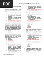 Auditing in A CIS Environment Hand-Out | PDF | Computer Network | Programming