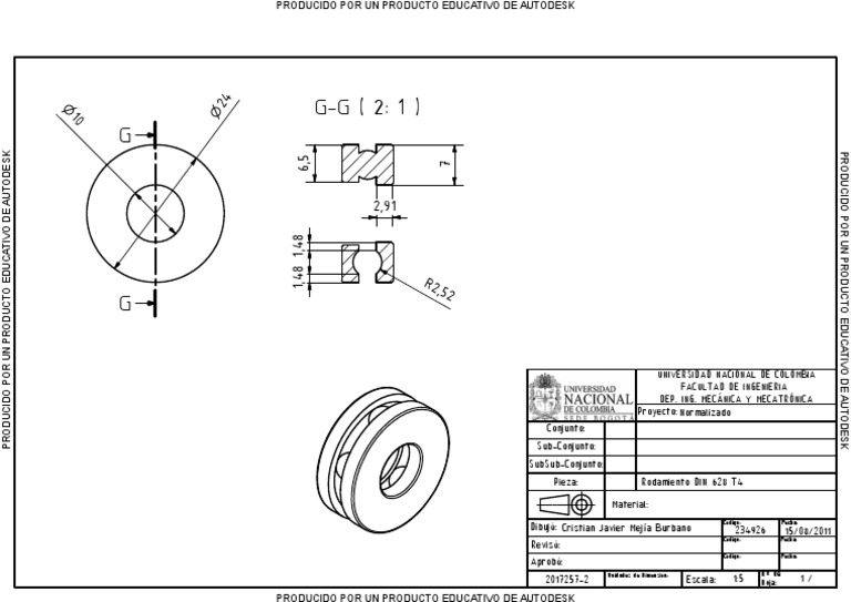 Rodamiento DIN 711 SKF 51100 | PDF