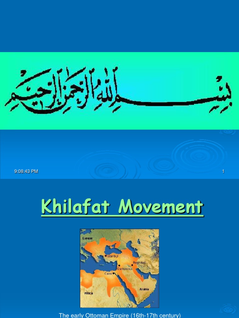 Khilafat Movement | PDF | Caliphate | Ottoman Empire