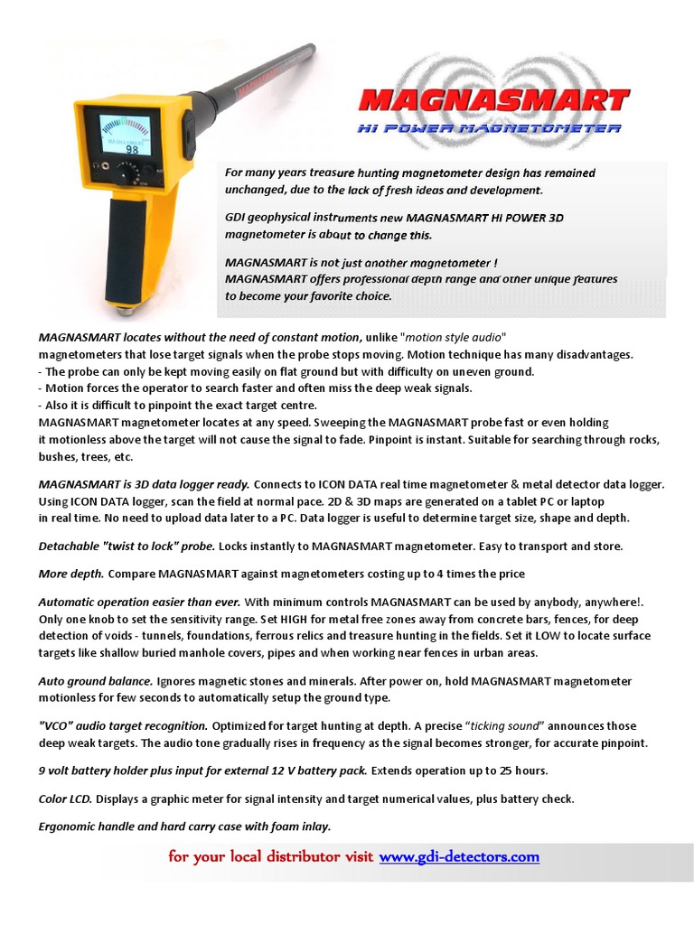 3d Magnetometer | Physics | Magnetometer