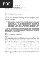 Bellis Vs Bellis Case Digest | PDF | Will And Testament | Intestacy