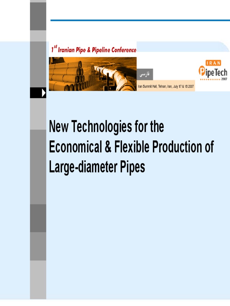 Pipe Process Jcoe | PDF | Pipe (Fluid Conveyance) | Steel