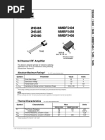 Data Sheet 2n2222 | PDF | Bipolar Junction Transistor | Semiconductors
