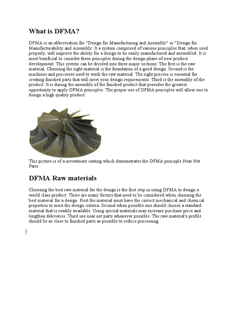 What Is DFMA | Download Free PDF | Design | Economies