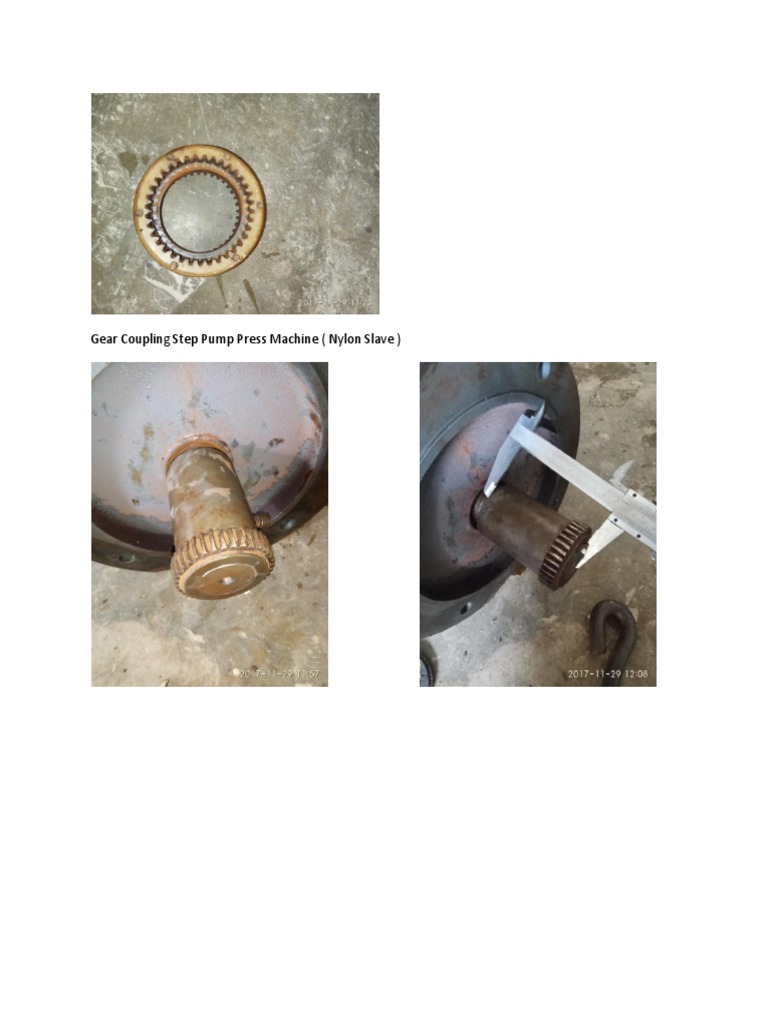 Gear Coupling Step Pump Press Machine | PDF