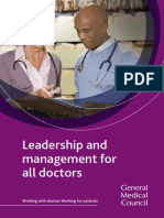 GMC Good Medical Practice 2013 | PDF | Self-Improvement