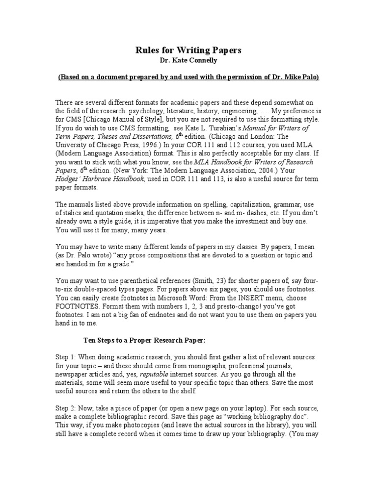 Rules Writing | PDF | Bibliography | Written Communication