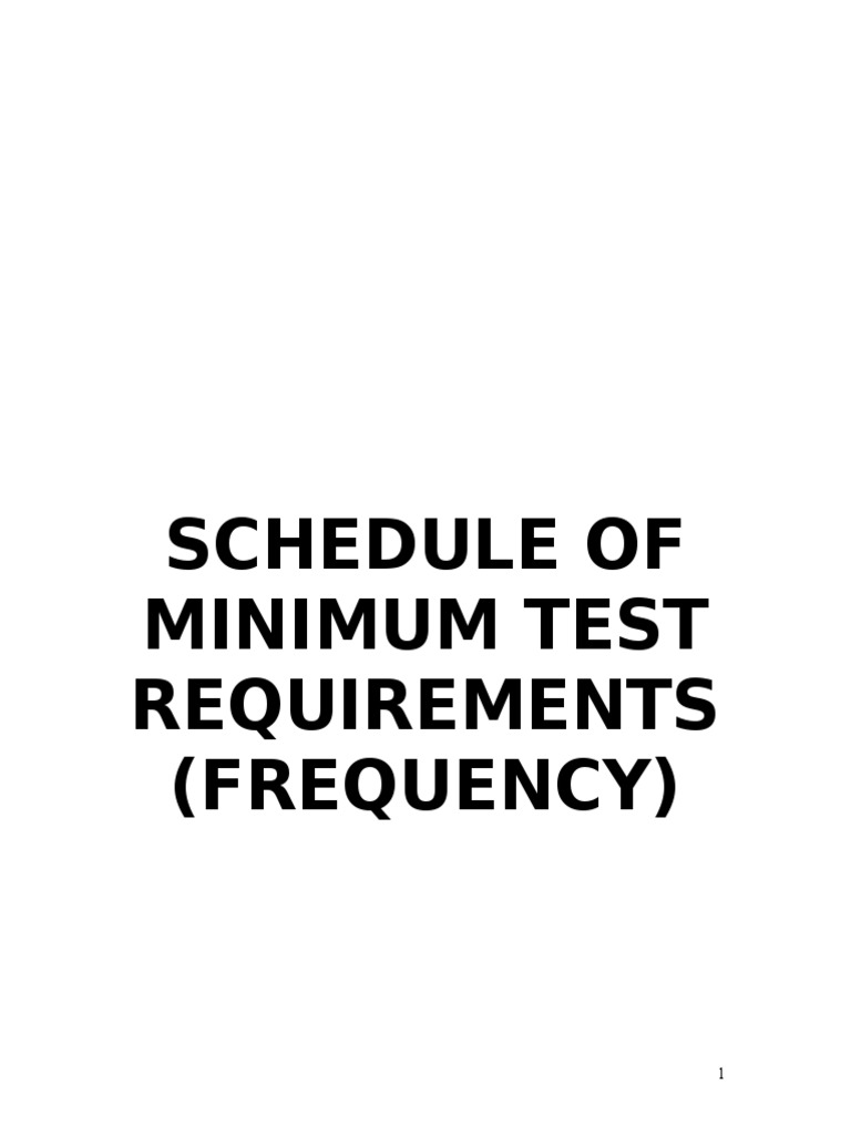 DPWH Minimum Testing Requirements | PDF | Deep Foundation | Road Surface