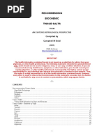 Cell Salt Chart | PDF