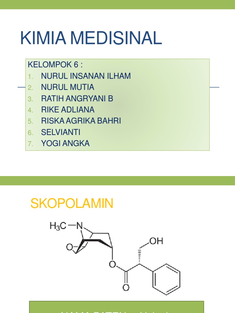 Kimia Medisinal | PDF