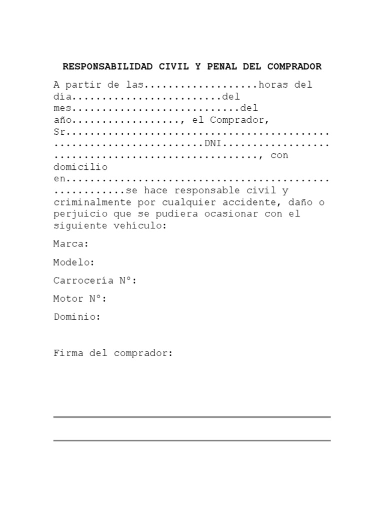 Modelos de Escritos y Contratos | PDF | Derecho privado | Conceptos legales
