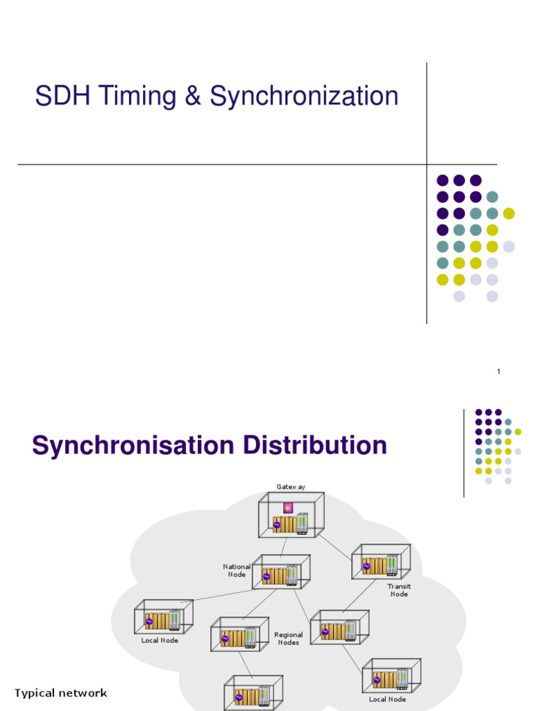 SDH Sync and Timing W SSM | PDF | Synchronization | Computer Architecture