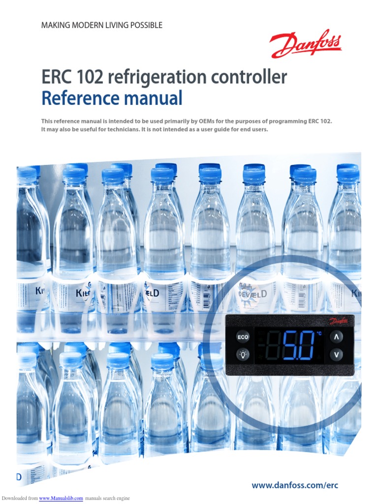 ERC 102 Refrigeration Controller: Reference Manual | PDF | Refrigerator ...