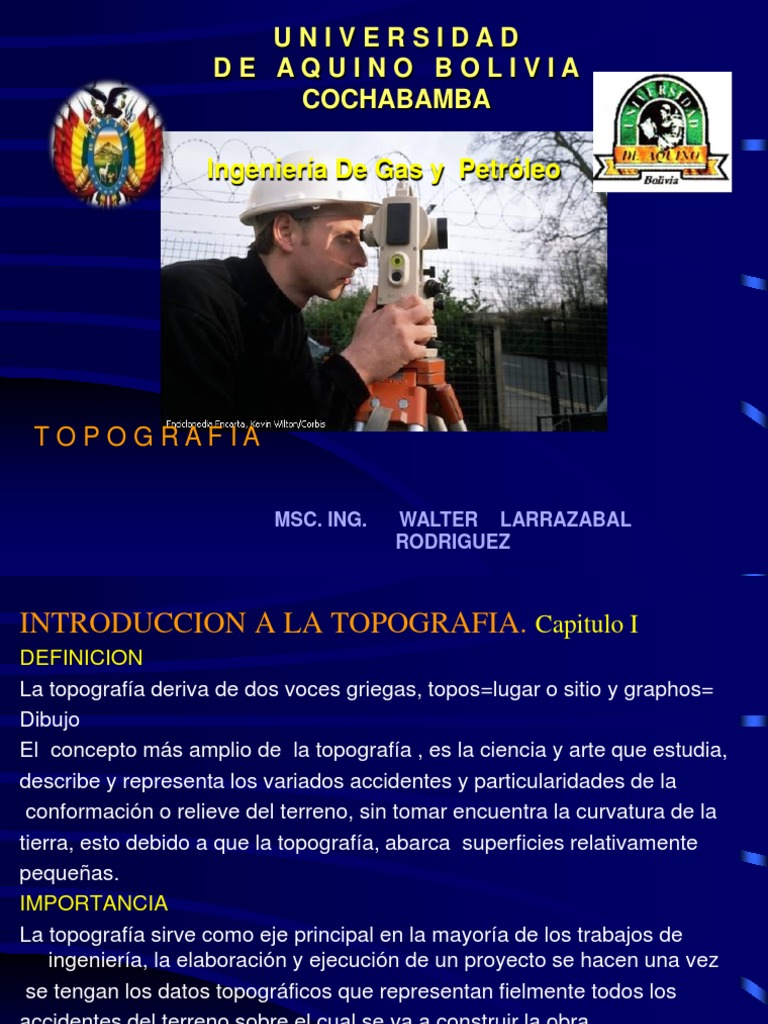TOPOGRAFIA | PDF | Azimut | Brújula