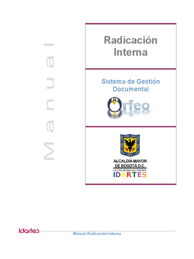 Manual Radicacion Interna | PDF | Point and Click | Archivo de computadora