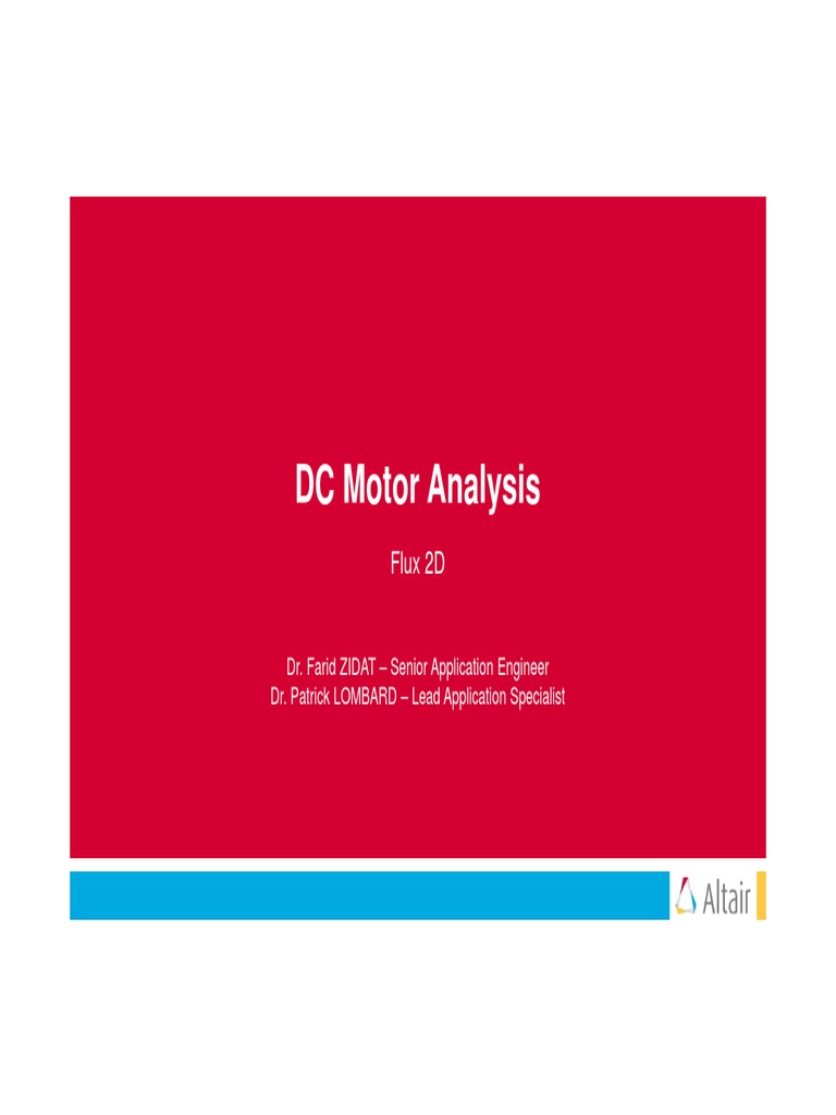 Electric Motor Design Flux PDF | PDF | Electric Motor | Electrical ...