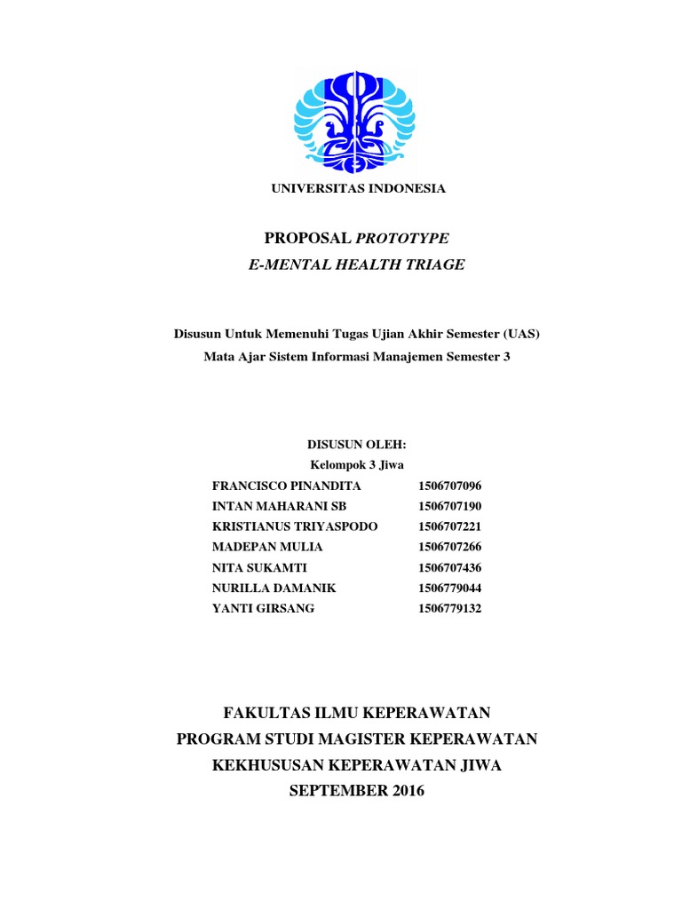 Proposal Uas Sim Kel. 3 Jiwa | PDF