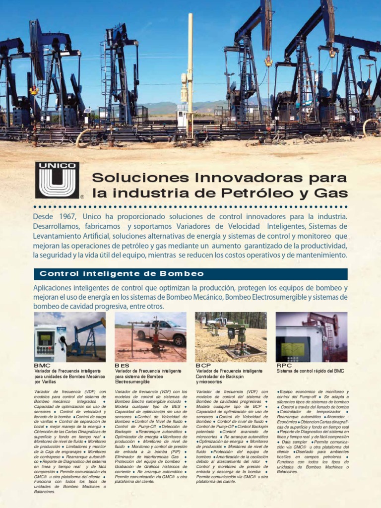 Unico Technologies | PDF | Bomba | Ingeniería mecánica