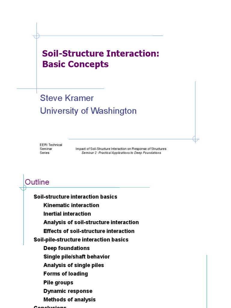 Interactions Sol Structure Statique | PDF | Deep Foundation | Solid ...