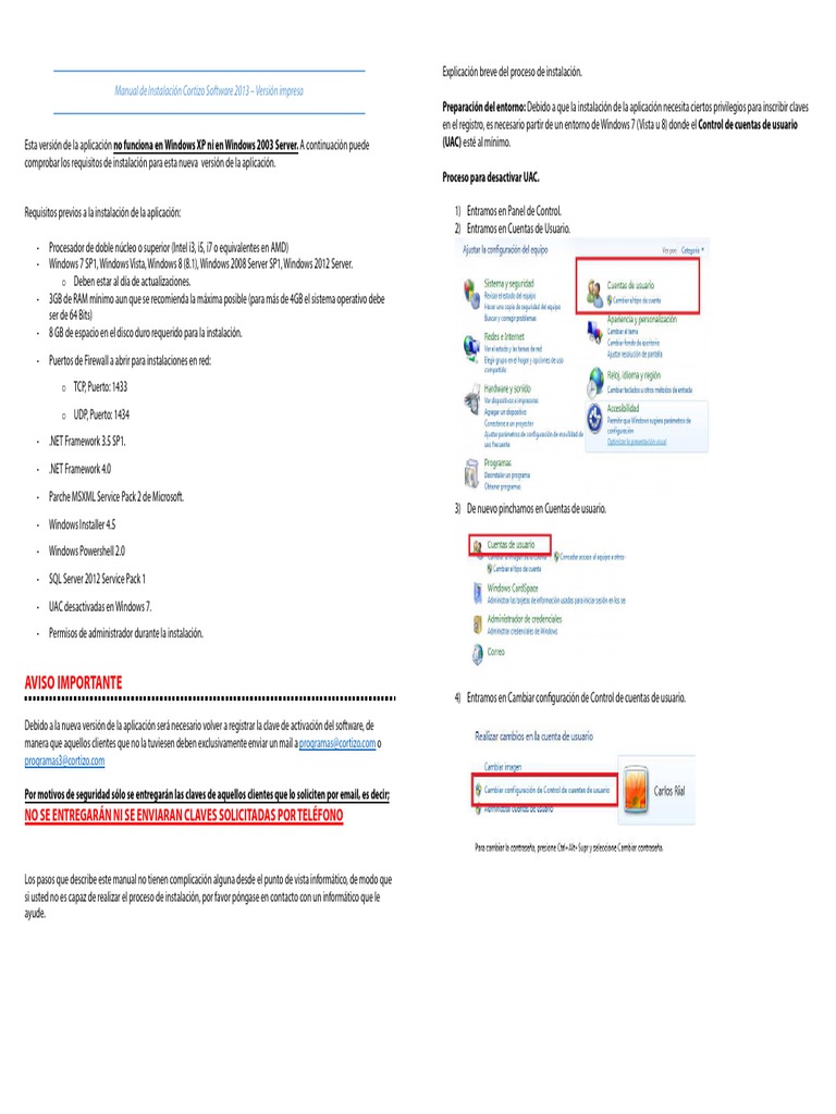 Manual Insta Laci On | PDF | Windows 7 | Microsoft Windows