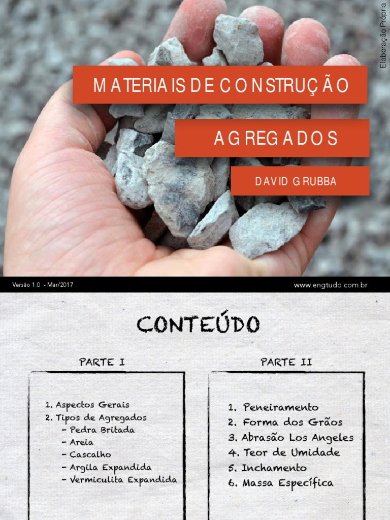 Agregados Para Concreto Pdf Umidade Areia
