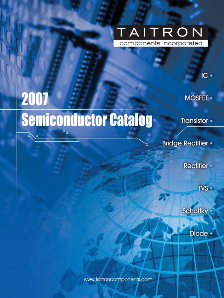 2007 Semiconductor Catalog PDF | PDF | Mosfet | Electrical Equipment