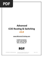 CLC CCIE EI v1.0 Practice Lab1.0 WorkBook | PDF | Ip Address | Computer Network